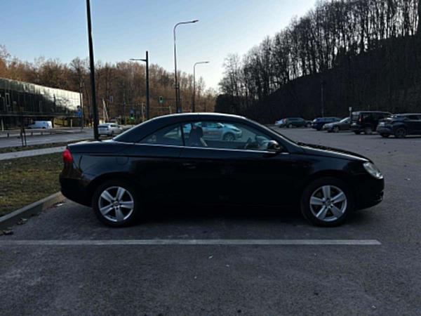 Black Volkswagen Eos 2006 in Kaunas, with an engine capacity of 1.97 L and mileage of 279 thousand km for 3100 €, photo 6 on AUTOMOTO.COM.LV
