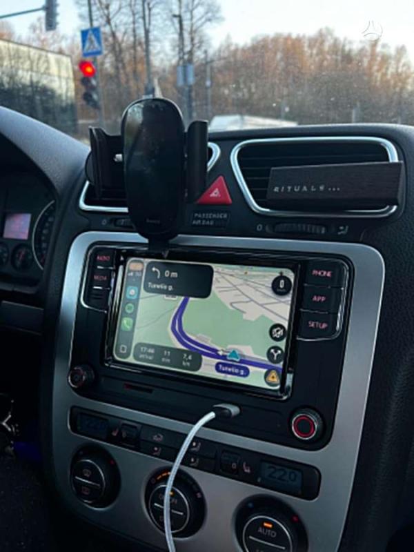 Black Volkswagen Eos 2006 in Kaunas, with an engine capacity of 1.97 L and mileage of 279 thousand km for 3100 €, photo 9 on AUTOMOTO.COM.LV