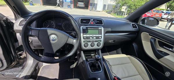 Черный Фольксваген Эос 2006 в Каунас, объемом двигателя 2.00 л и пробегом 186 тыс. км за 3400 €, фото 9 на AUTOMOTO.COM.LV