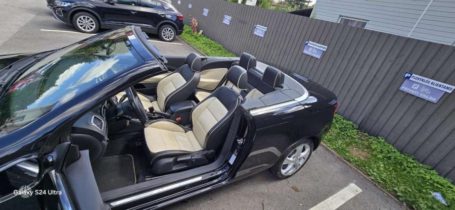 Melns Volkswagen Eos 2006 Kauņa, ar dzinēja tilpumu 2.00 L un nobraukumu 186 tūkst. km par 3400 €, foto 13 vietnē AUTOMOTO.COM.LV