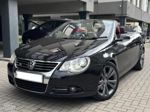 Black Volkswagen Eos 2006 in Kaunas, with an engine capacity of 2.00 L and mileage of 190 thousand km for 1750 €, photo 4 on AUTOMOTO.COM.LV
