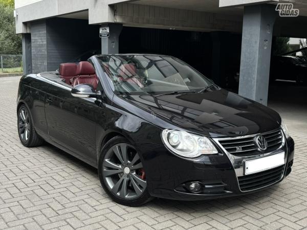 Black Volkswagen Eos 2006 in Kaunas, with an engine capacity of 2.00 L and mileage of 190 thousand km for 1750 €, photo 7 on AUTOMOTO.COM.LV