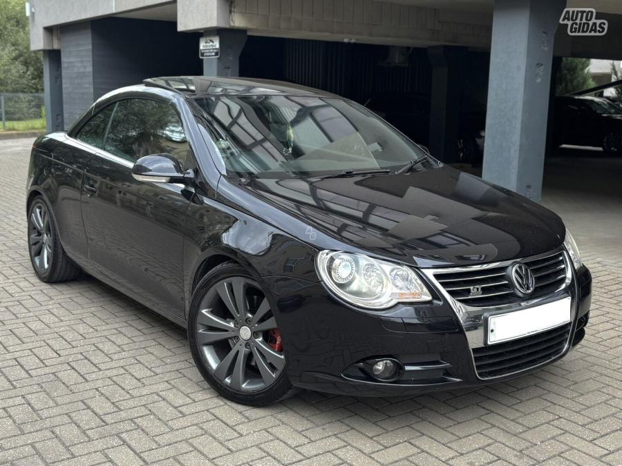 Black Volkswagen Eos 2006 in Kaunas, with an engine capacity of 2.00 L and mileage of 190 thousand km for 1750 €, photo 12 on AUTOMOTO.COM.LV