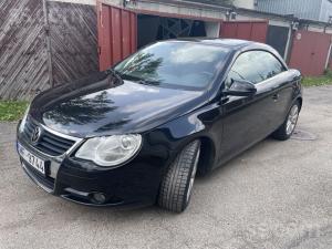 Melns Volkswagen Eos 2006 Rīga, ar dzinēja tilpumu 2.00 L un nobraukumu 306 tūkst. km par 2780 €, foto 3 vietnē AUTOMOTO.COM.LV