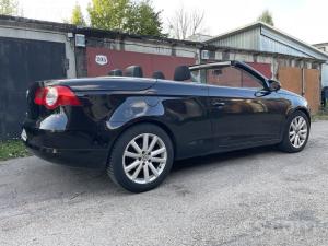 Melns Volkswagen Eos 2006 Rīga, ar dzinēja tilpumu 2.00 L un nobraukumu 306 tūkst. km par 2780 €, foto 5 vietnē AUTOMOTO.COM.LV