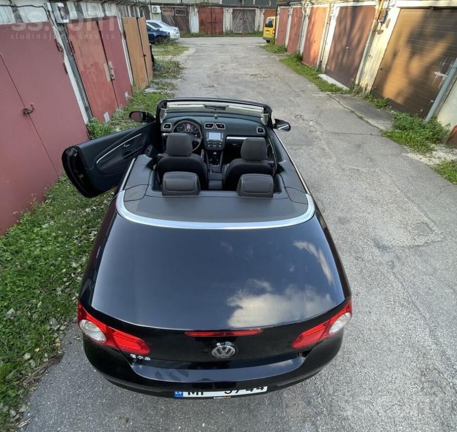 Melns Volkswagen Eos 2006 Rīga, ar dzinēja tilpumu 2.00 L un nobraukumu 306 tūkst. km par 2780 €, foto 12 vietnē AUTOMOTO.COM.LV