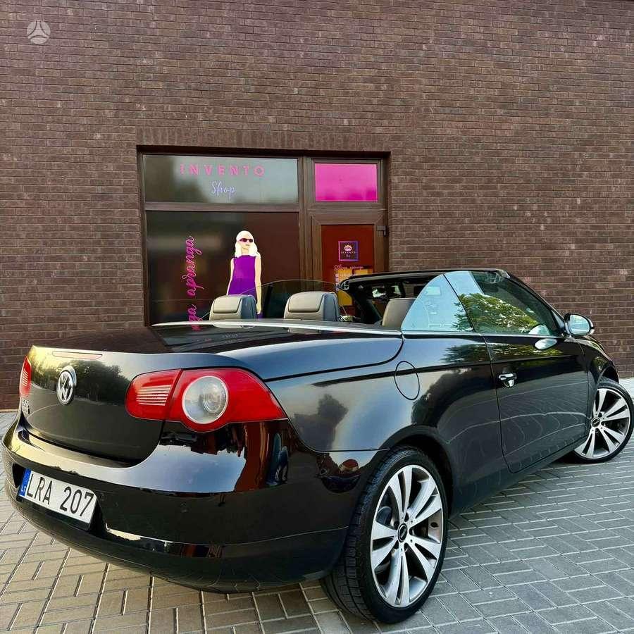 Melns Volkswagen Eos 2007 Kaišiadorys, ar dzinēja tilpumu 2.00 L un nobraukumu 313 tūkst. km par 3450 €, foto 7 vietnē AUTOMOTO.COM.LV