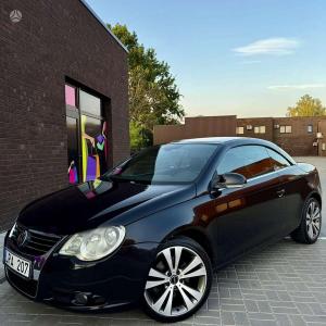Melns Volkswagen Eos 2007 Kaišiadorys, ar dzinēja tilpumu 2.00 L un nobraukumu 313 tūkst. km par 3450 €, foto 11 vietnē AUTOMOTO.COM.LV