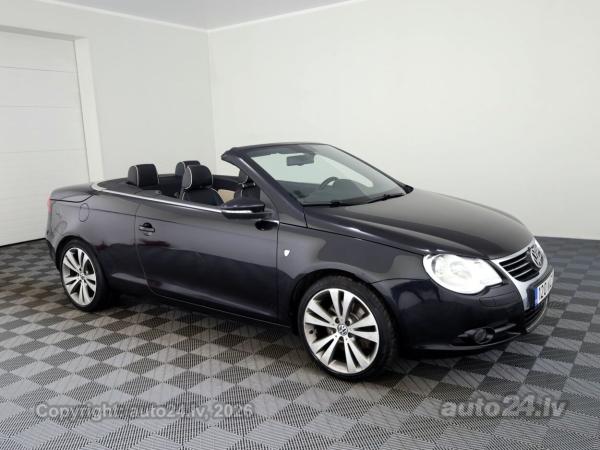 Melns Volkswagen Eos 2008 Tallina, ar dzinēja tilpumu 2.00 L un nobraukumu 202 tūkst. km par 4299 €, foto 1 vietnē AUTOMOTO.COM.LV