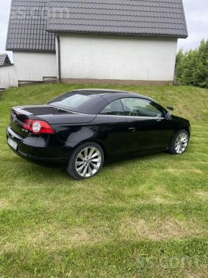 Черный Фольксваген Эос 2008 в Елгава, объемом двигателя 2.00 л и пробегом 236 тыс. км за 4300 €, фото 8 на AUTOMOTO.COM.LV