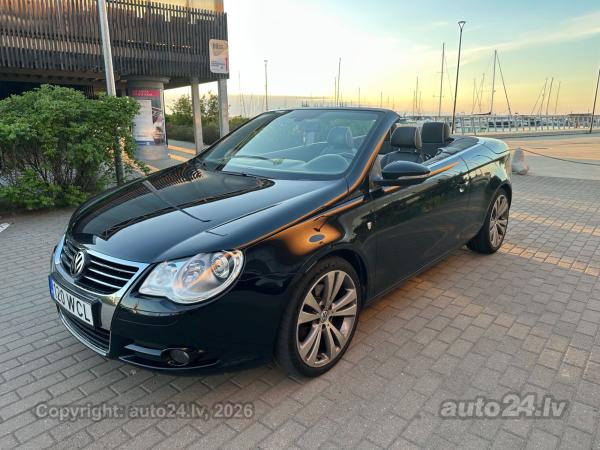 Black Volkswagen Eos 2008 in Tallinn, with an engine capacity of 2.00 L and mileage of 204 thousand km for 6499 €, photo 10 on AUTOMOTO.COM.LV