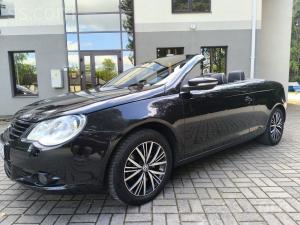 Black Volkswagen Eos 2008 in Valmiera, with an engine capacity of 2.00 L and mileage of 260 thousand km for 5650 €, photo 3 on AUTOMOTO.COM.LV
