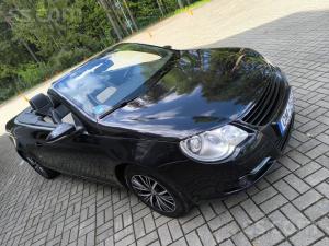 Black Volkswagen Eos 2008 in Valmiera, with an engine capacity of 2.00 L and mileage of 260 thousand km for 5650 €, photo 9 on AUTOMOTO.COM.LV