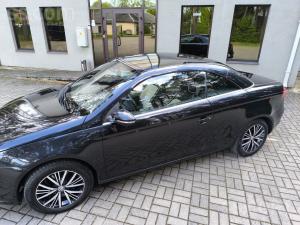 Black Volkswagen Eos 2008 in Valmiera, with an engine capacity of 2.00 L and mileage of 260 thousand km for 5650 €, photo 16 on AUTOMOTO.COM.LV