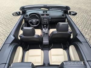 Black Volkswagen Eos 2008 in Valmiera, with an engine capacity of 2.00 L and mileage of 260 thousand km for 5650 €, photo 22 on AUTOMOTO.COM.LV