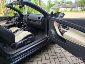 Black Volkswagen Eos 2008 in Valmiera, with an engine capacity of 2.00 L and mileage of 260 thousand km for 5650 €, photo 29 on AUTOMOTO.COM.LV