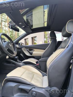 Black Volkswagen Eos 2008 in Valmiera, with an engine capacity of 2.00 L and mileage of 260 thousand km for 5650 €, photo 31 on AUTOMOTO.COM.LV