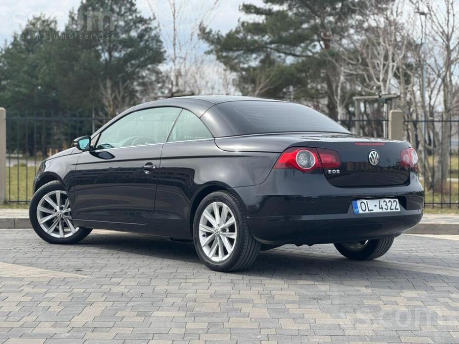 Melns Volkswagen Eos 2008 Rīga, ar dzinēja tilpumu 1.40 L un nobraukumu 256 tūkst. km par 3999 €, foto 5 vietnē AUTOMOTO.COM.LV