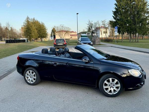 Melns Volkswagen Eos 2008 Šalčininkai, ar dzinēja tilpumu 1.98 L un nobraukumu 196 tūkst. km par 2900 €, foto 3 vietnē AUTOMOTO.COM.LV