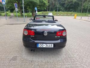 Black Volkswagen Eos 2008 in Vilnius, with an engine capacity of 1.98 L and mileage of 212 thousand km for 3950 €, photo 16 on AUTOMOTO.COM.LV
