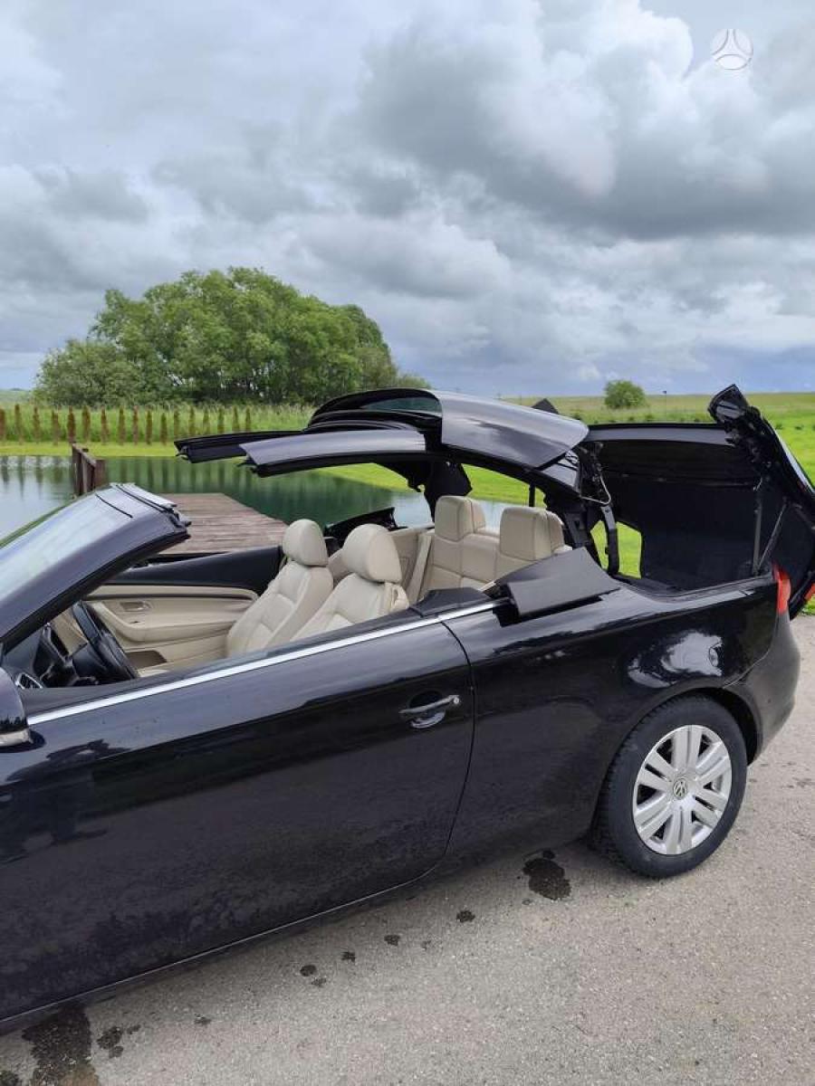 Melns Volkswagen Eos 2008 Kaišiadorys, ar dzinēja tilpumu 1.97 L un nobraukumu 306 tūkst. km par 4000 €, foto 3 vietnē AUTOMOTO.COM.LV
