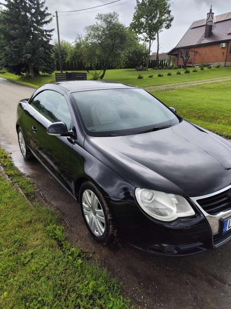 Melns Volkswagen Eos 2008 Kaišiadorys, ar dzinēja tilpumu 1.97 L un nobraukumu 306 tūkst. km par 4000 €, foto 10 vietnē AUTOMOTO.COM.LV