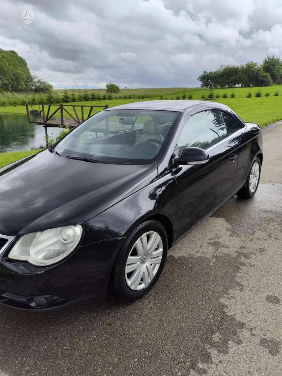 Melns Volkswagen Eos 2008 Kaišiadorys, ar dzinēja tilpumu 1.97 L un nobraukumu 306 tūkst. km par 4000 €, foto 11 vietnē AUTOMOTO.COM.LV