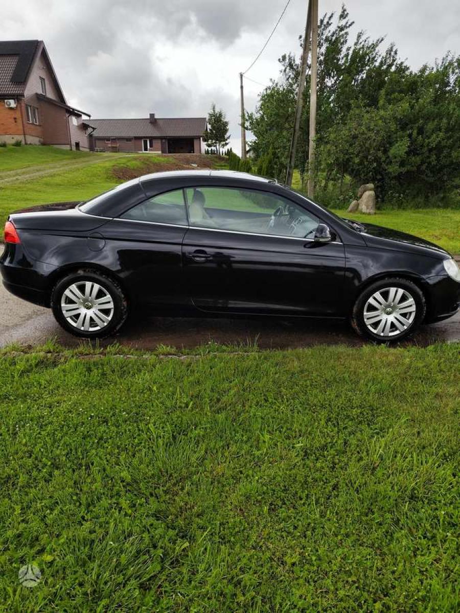 Melns Volkswagen Eos 2008 Kaišiadorys, ar dzinēja tilpumu 1.97 L un nobraukumu 306 tūkst. km par 4000 €, foto 13 vietnē AUTOMOTO.COM.LV