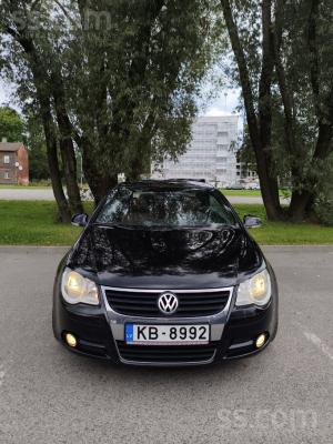 Melns Volkswagen Eos 2008 Rīga, ar dzinēja tilpumu 2.00 L un nobraukumu 330 tūkst. km par 3200 €, foto 3 vietnē AUTOMOTO.COM.LV