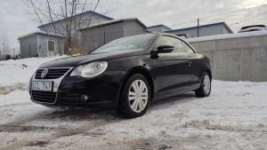 Black Volkswagen Eos 2009 in Vilnius, with an engine capacity of 1.97 L and mileage of 260 thousand km for 3500 €, photo 7 on AUTOMOTO.COM.LV