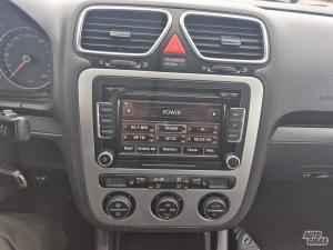Black Volkswagen Eos 2009 in Vilnius, with an engine capacity of 1.40 L and mileage of 190 thousand km for 3690 €, photo 7 on AUTOMOTO.COM.LV