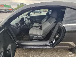Black Volkswagen Eos 2009 in Vilnius, with an engine capacity of 1.40 L and mileage of 190 thousand km for 3690 €, photo 9 on AUTOMOTO.COM.LV