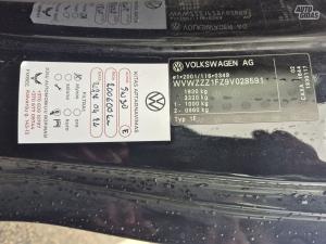 Black Volkswagen Eos 2009 in Vilnius, with an engine capacity of 1.40 L and mileage of 190 thousand km for 3690 €, photo 14 on AUTOMOTO.COM.LV