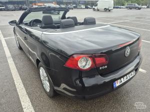 Black Volkswagen Eos 2009 in Vilnius, with an engine capacity of 1.40 L and mileage of 190 thousand km for 3690 €, photo 25 on AUTOMOTO.COM.LV