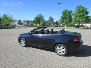 Black Volkswagen Eos 2013 in Jelgava, with an engine capacity of 2.00 L and mileage of 182 thousand km for 9200 €, photo  on AUTOMOTO.COM.LV