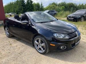 Black Volkswagen Eos 2013 in Prienai, with an engine capacity of 1.98 L and mileage of 105 thousand km for 8555 €, photo 12 on AUTOMOTO.COM.LV