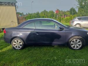 Blue Volkswagen Eos 2006 in Riga, with an engine capacity of 1.60 L and mileage of 240 thousand km for 2700 €, photo 10 on AUTOMOTO.COM.LV