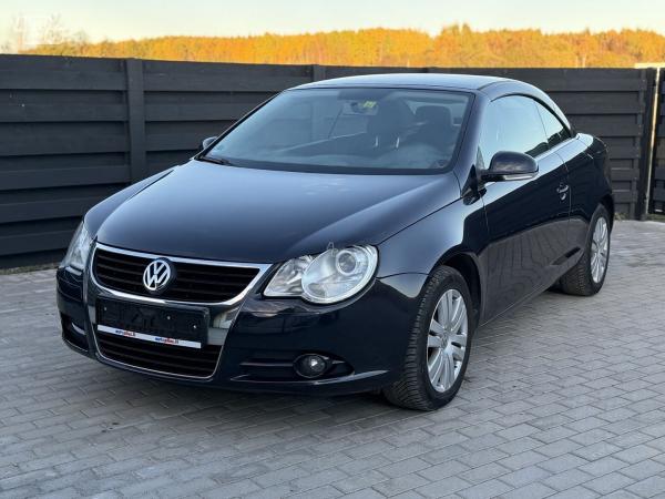 Zils Volkswagen Eos 2006 Kretinga, ar dzinēja tilpumu 1.60 L un nobraukumu 161 tūkst. km par 2950 €, foto 1 vietnē AUTOMOTO.COM.LV