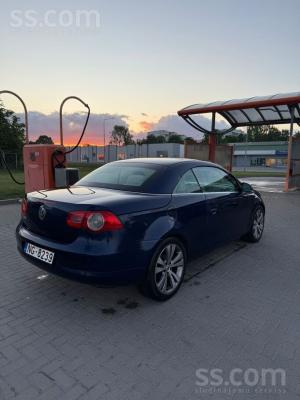 Zils Volkswagen Eos 2007 Rīga, ar dzinēja tilpumu 2.00 L un nobraukumu 197 tūkst. km par 3850 €, foto 4 vietnē AUTOMOTO.COM.LV