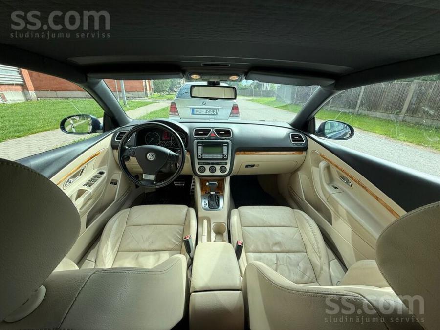 Zils Volkswagen Eos 2007 Rīga, ar dzinēja tilpumu 2.00 L un nobraukumu 197 tūkst. km par 3850 €, foto 6 vietnē AUTOMOTO.COM.LV