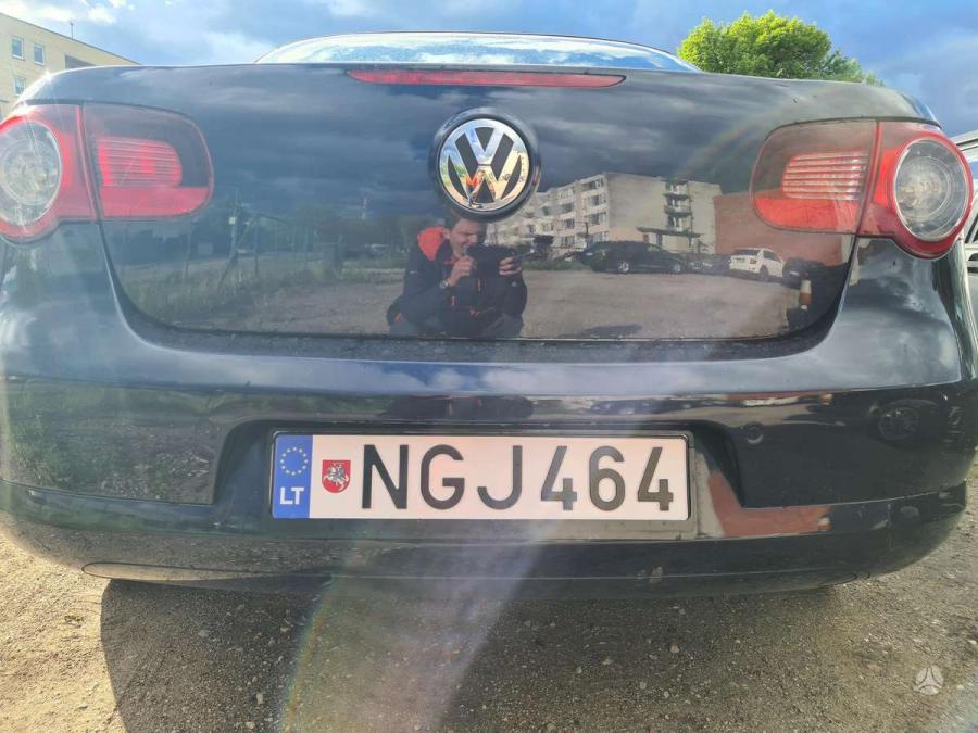 Zils Volkswagen Eos 2007 Druskininkai, ar dzinēja tilpumu 1.98 L un nobraukumu 300 tūkst. km par 1600 €, foto 11 vietnē AUTOMOTO.COM.LV