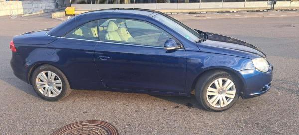 Zils Volkswagen Eos 2007 Panevēža, ar dzinēja tilpumu 1.60 L un nobraukumu 207 tūkst. km par 2650 €, foto 5 vietnē AUTOMOTO.COM.LV