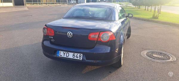 Zils Volkswagen Eos 2007 Panevēža, ar dzinēja tilpumu 1.60 L un nobraukumu 207 tūkst. km par 2650 €, foto 6 vietnē AUTOMOTO.COM.LV