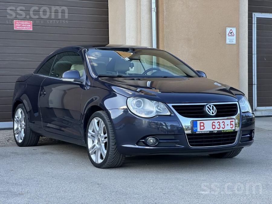 Zils Volkswagen Eos 2008 Ogre, ar dzinēja tilpumu 2.00 L un nobraukumu 141 tūkst. km par 5799 €, foto 10 vietnē AUTOMOTO.COM.LV