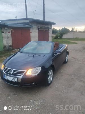 Blue Volkswagen Eos 2008 in Daugavpils, with an engine capacity of 2.00 L and mileage of 212 thousand km for 3450 €, photo 1 on AUTOMOTO.COM.LV