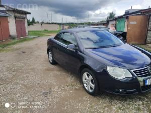 Blue Volkswagen Eos 2008 in Daugavpils, with an engine capacity of 2.00 L and mileage of 212 thousand km for 3450 €, photo 9 on AUTOMOTO.COM.LV
