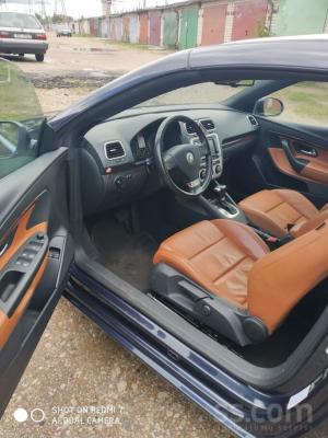 Blue Volkswagen Eos 2008 in Daugavpils, with an engine capacity of 2.00 L and mileage of 212 thousand km for 3450 €, photo 10 on AUTOMOTO.COM.LV