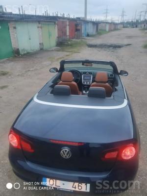 Blue Volkswagen Eos 2008 in Daugavpils, with an engine capacity of 2.00 L and mileage of 212 thousand km for 3450 €, photo 16 on AUTOMOTO.COM.LV