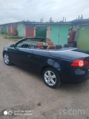 Blue Volkswagen Eos 2008 in Daugavpils, with an engine capacity of 2.00 L and mileage of 212 thousand km for 3450 €, photo 18 on AUTOMOTO.COM.LV
