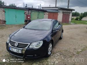 Blue Volkswagen Eos 2008 in Daugavpils, with an engine capacity of 2.00 L and mileage of 212 thousand km for 3450 €, photo 22 on AUTOMOTO.COM.LV